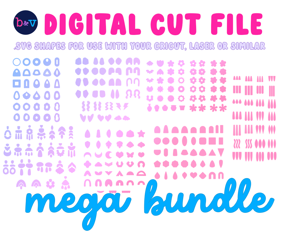Digital Cut File - Mega Bundle – Blackbird and Violet