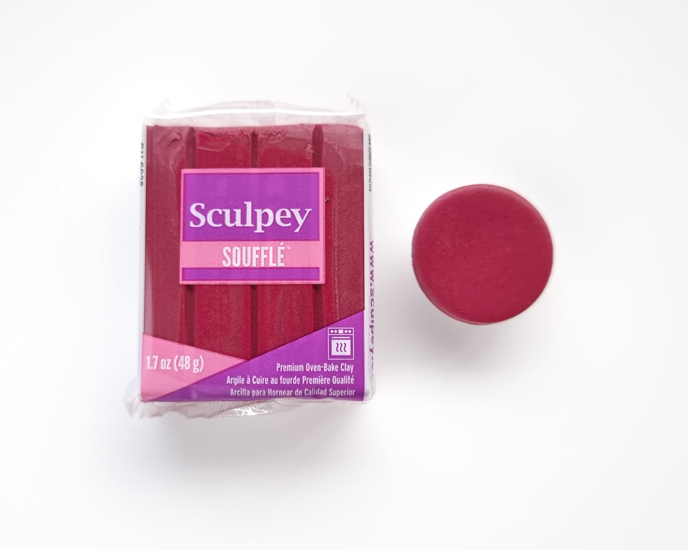 Sculpey Soufflé 48g - Cabernet – Blackbird and Violet