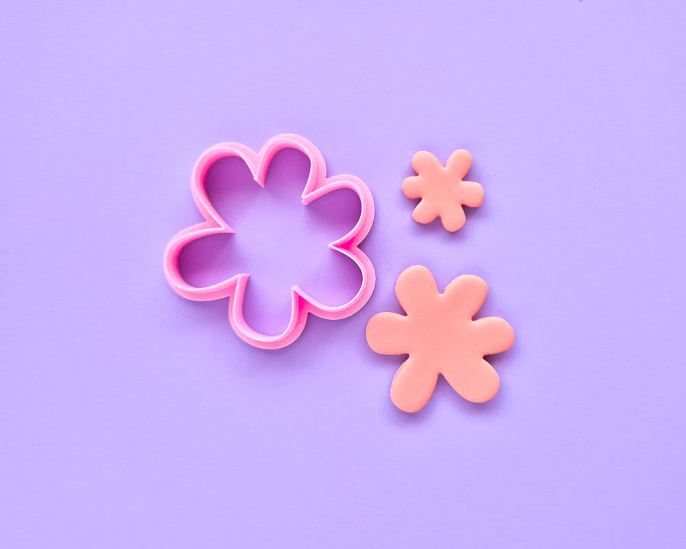 Flower [Organic 02] Cutters – Blackbird and Violet