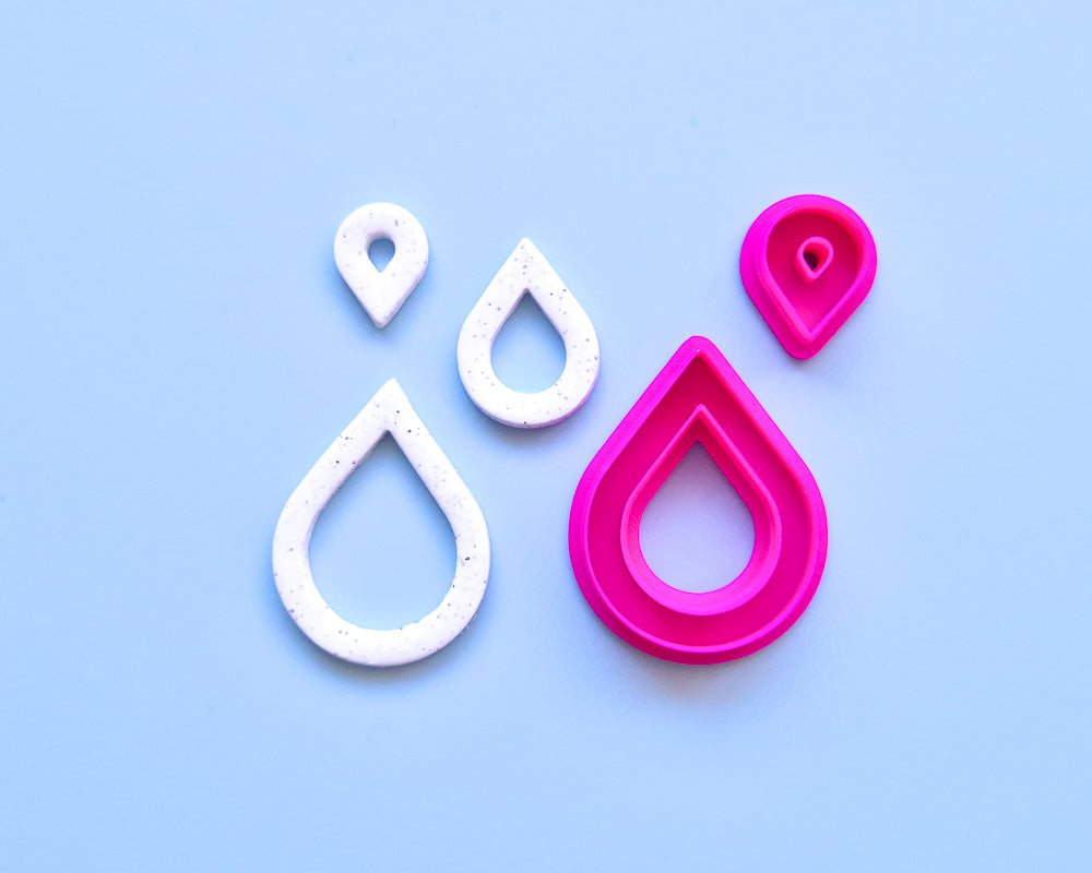 Raindrop [Thin Donut] Cutters – Blackbird and Violet