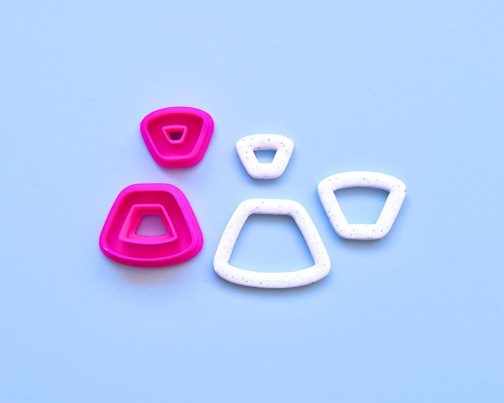 Trapezoid [Thin Donut] Cutters – Blackbird and Violet
