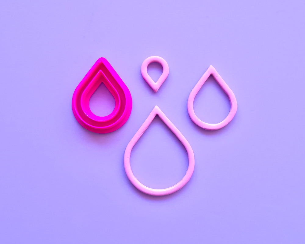 Raindrop [Ultra-Thin] Cutters – Blackbird and Violet