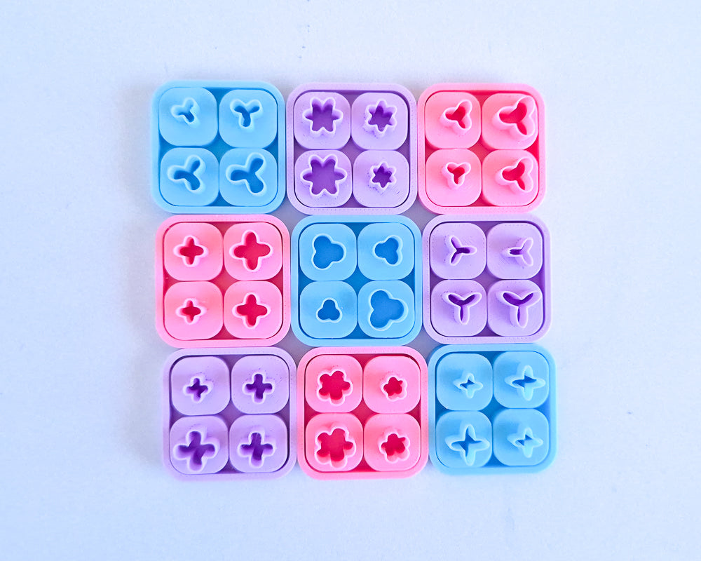 Micro Flower Builder Cutter Sets – Blackbird and Violet