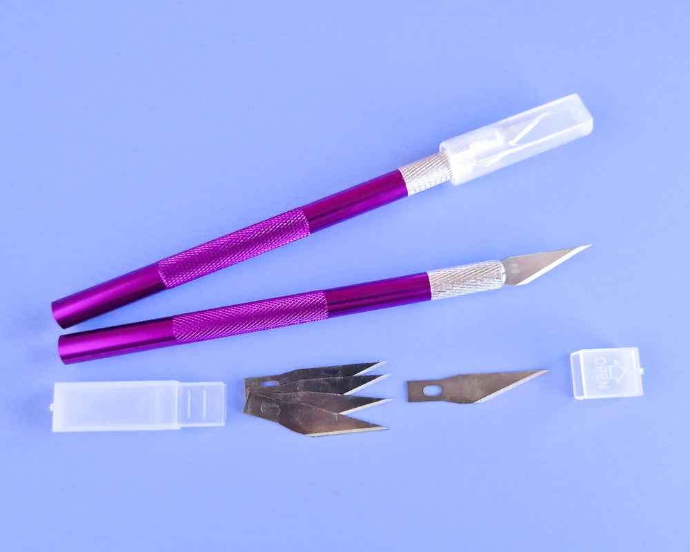 Precision Knife – Blackbird and Violet