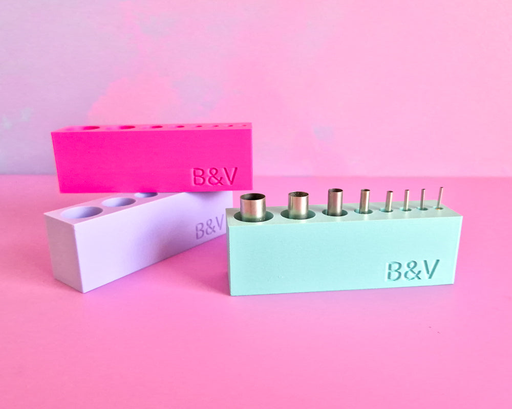 Micro Cutters & Holder [Custom Colours] – Blackbird and Violet