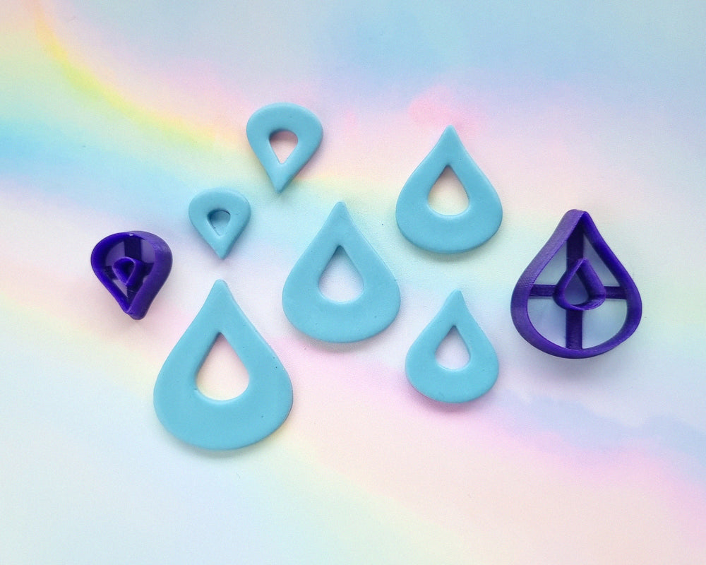 Raindrop [Donut] Cutters – Blackbird and Violet