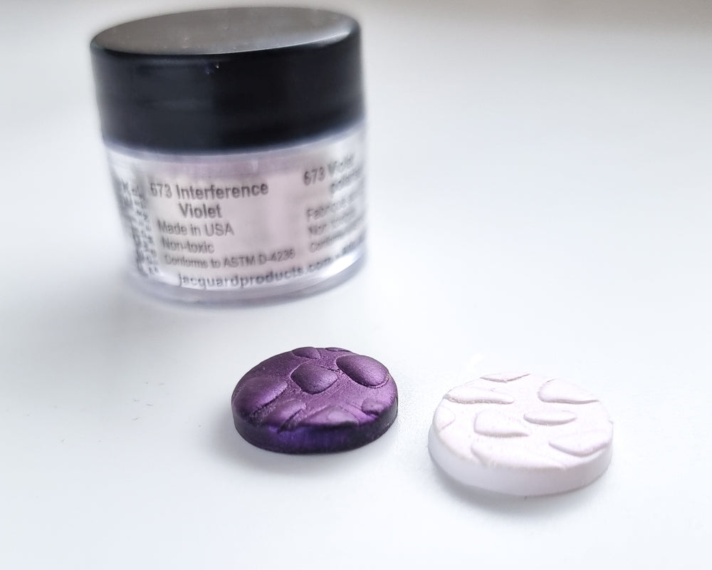 Jacquard Pearl Ex Pigments "Interference Violet" - 3g – Blackbird and ...