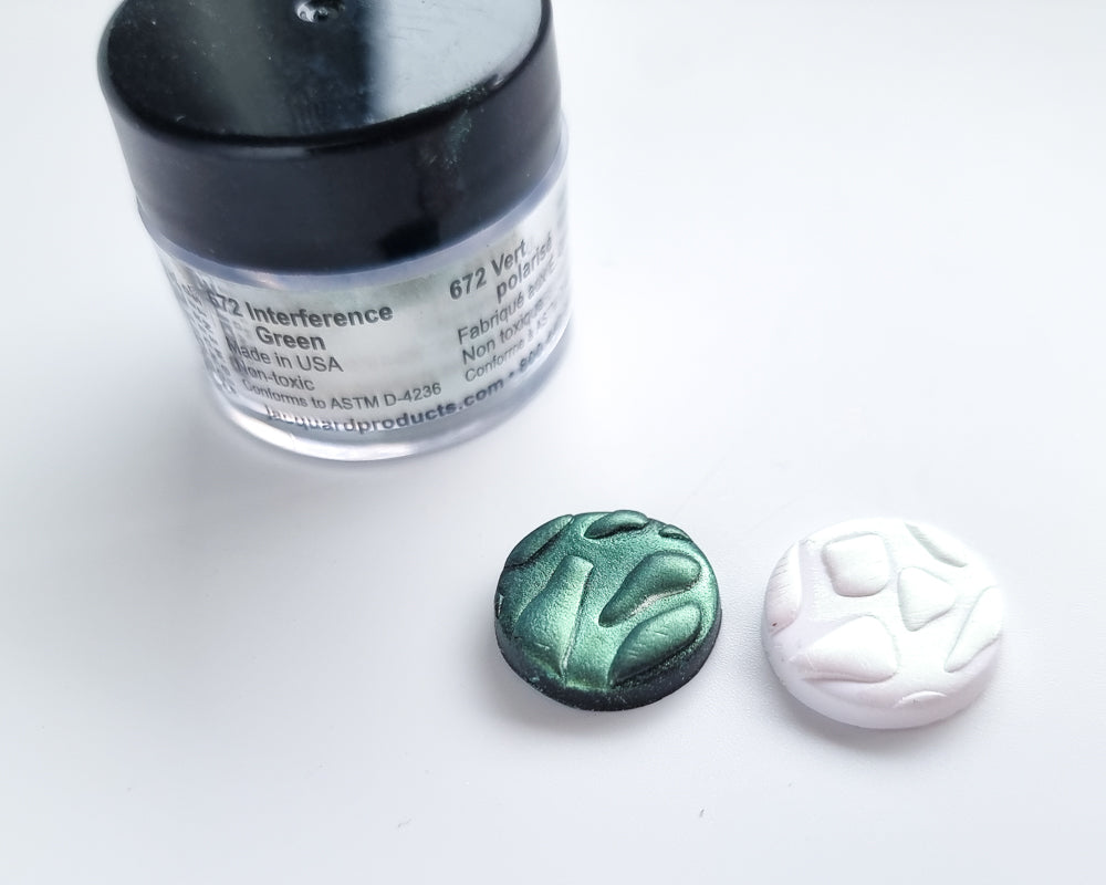 Jacquard Pearl Ex Pigments "Interference Green" - 3g – Blackbird and Violet