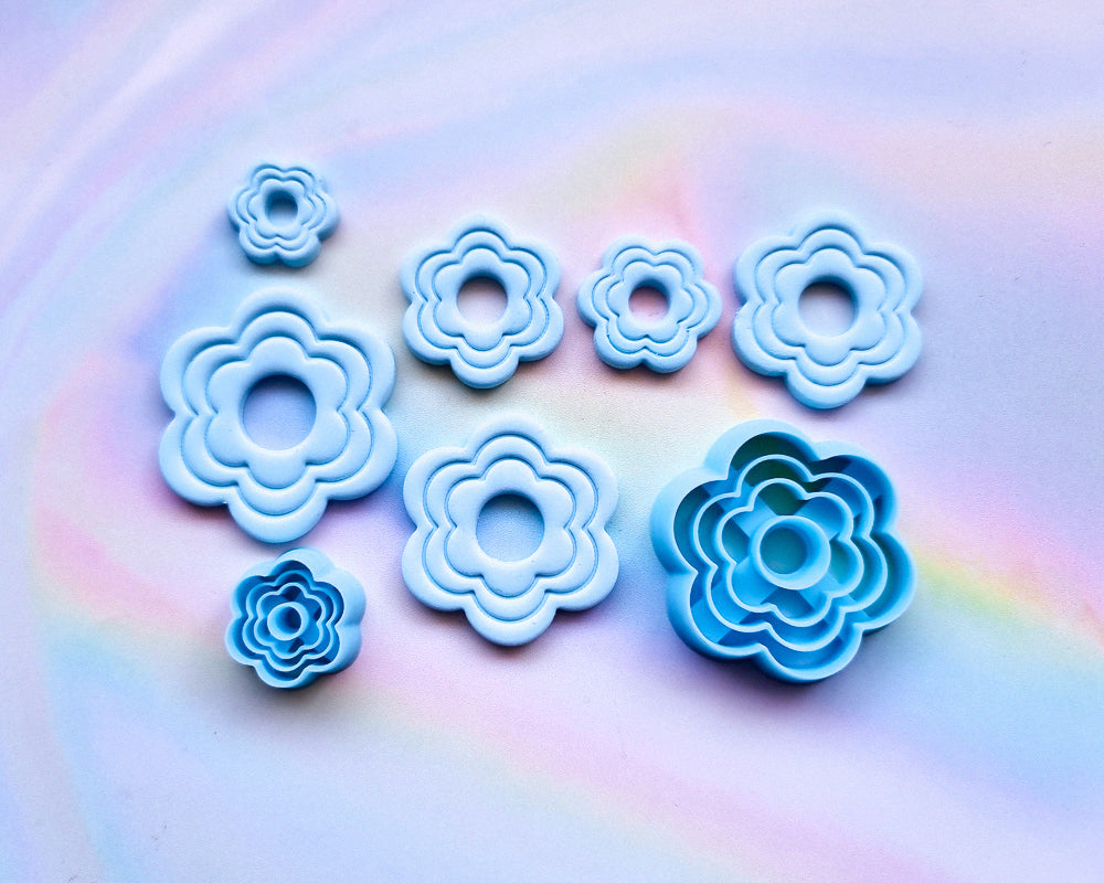 Ripple [Flower] Shape Cutters – Blackbird and Violet